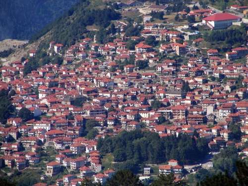 Metsovo, en invierno y en verano : Sobre Grecia